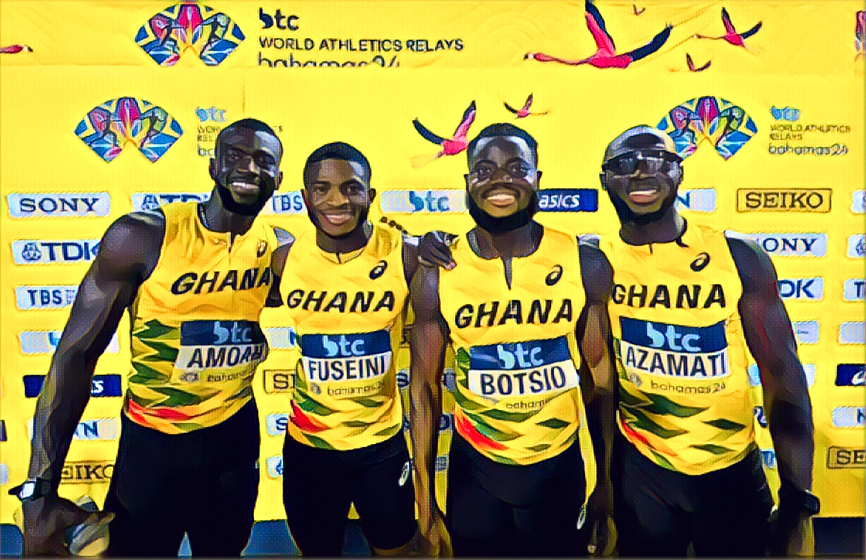 Ghana’s Relay Team Secures Spot in Paris Olympics 2024