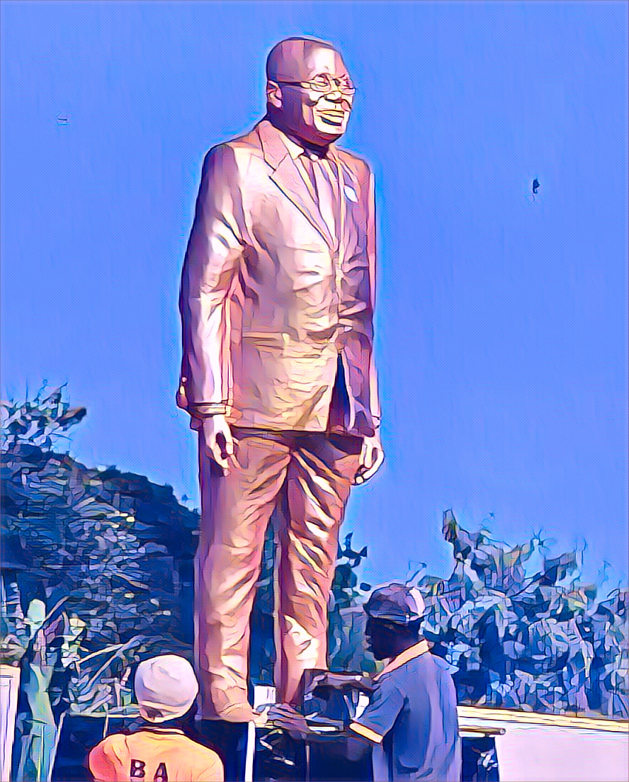 Mahama Criticizes Akufo-Addo Over Statue, Honorary Degrees as Self-Praise