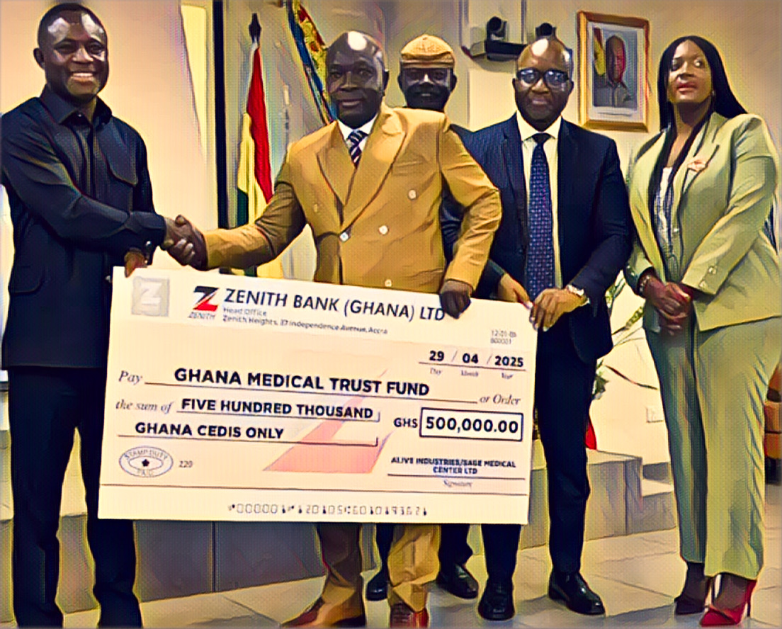 Alhaji Agongo Fulfills GH¢500k Pledge to Ghana’s Medical Fund